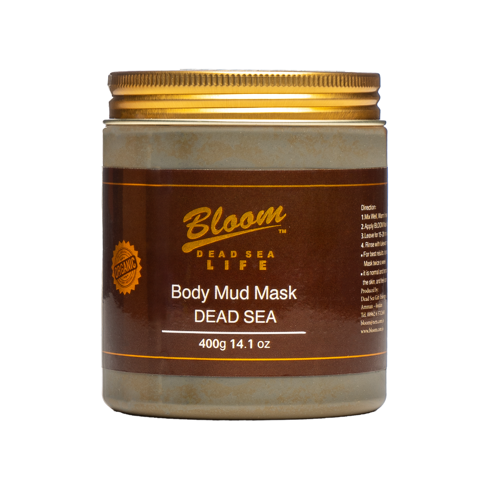 Organic Mud Mask by Bloom – Deep Cleansing & Revitalizing
