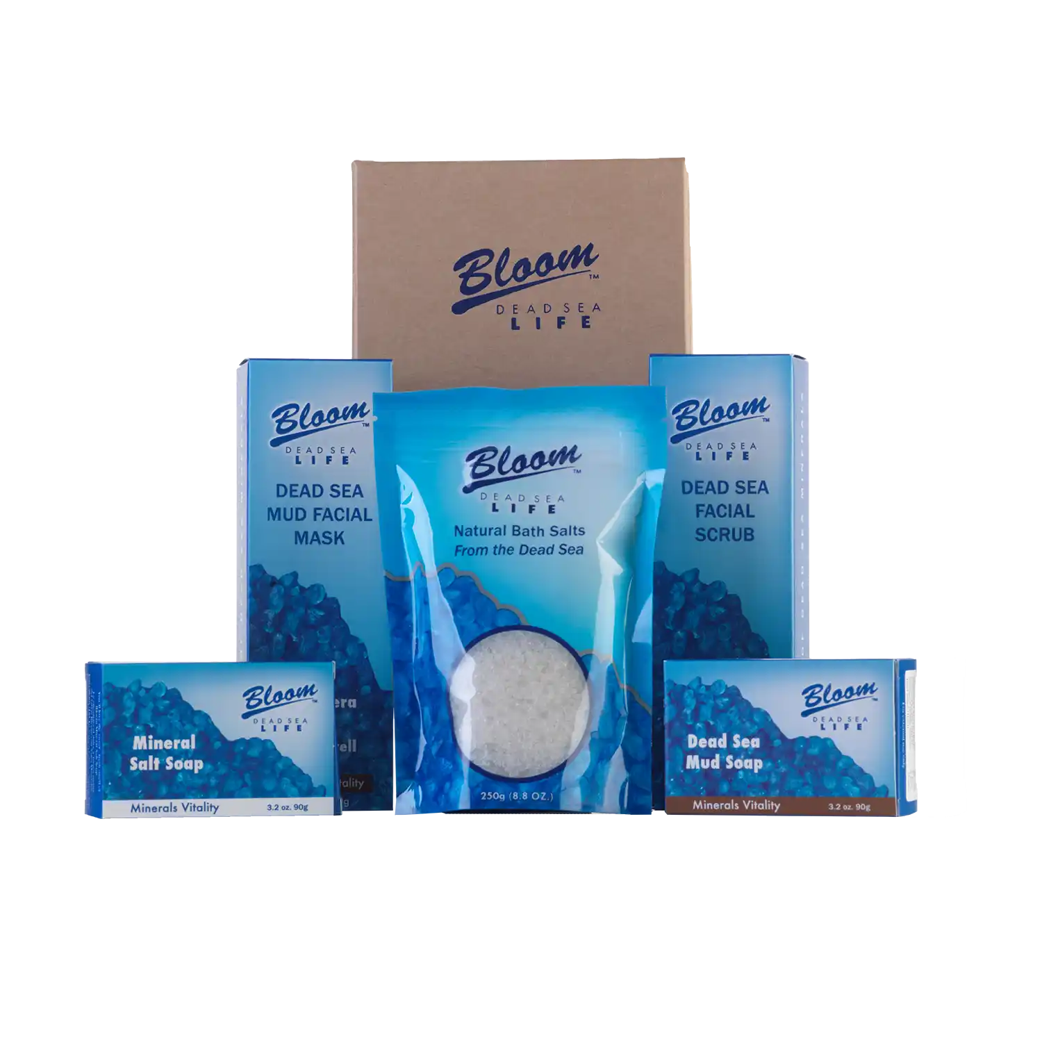 Dead Sea Essentials Gift Set by Bloom – Natural Skincare